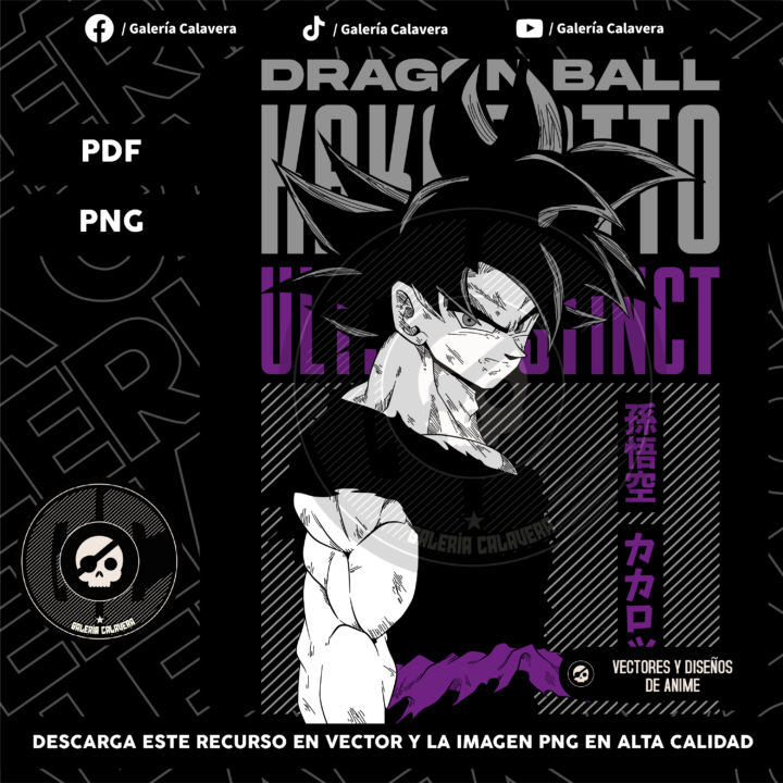 Goku Ultrainstinto Vector
