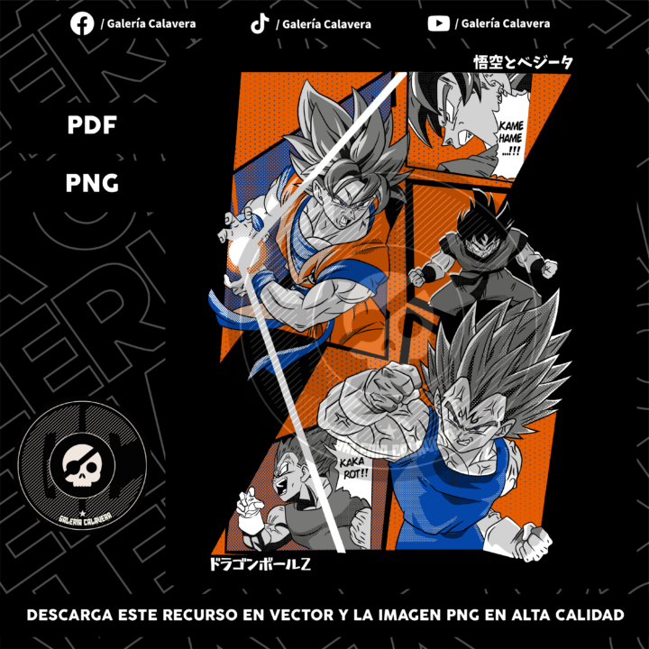 Vector Dragon Ball Z