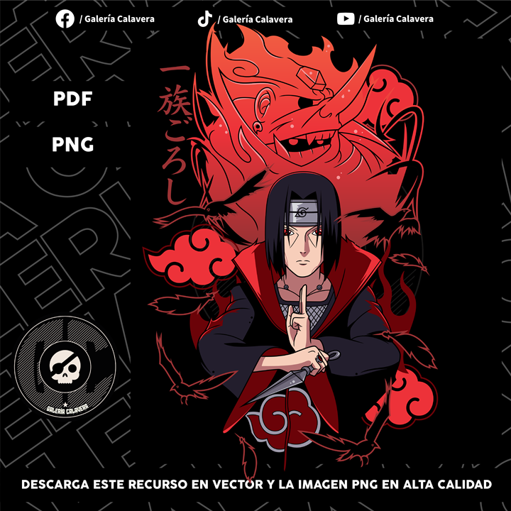 Itachi Design DTF Anime