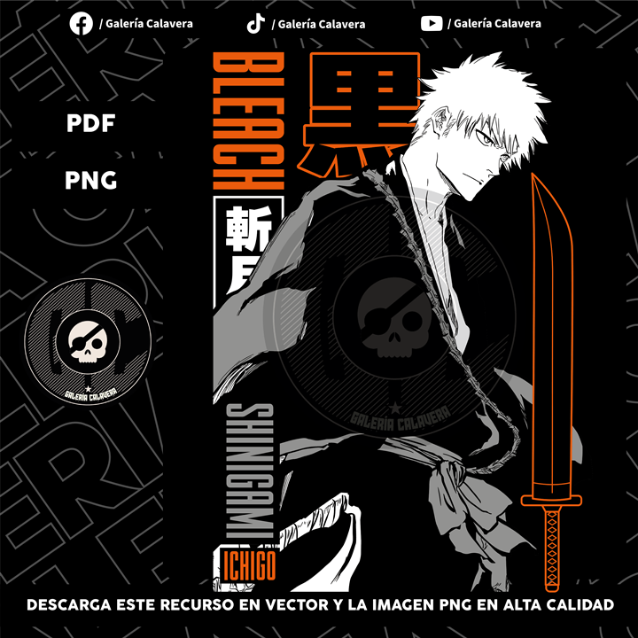 Ichigo Bleach Vector