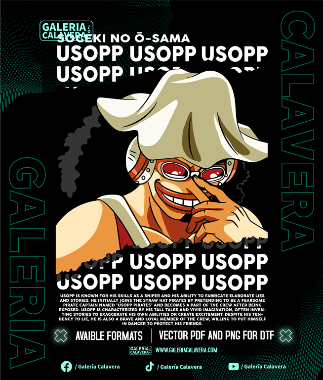 Usopp Text Design