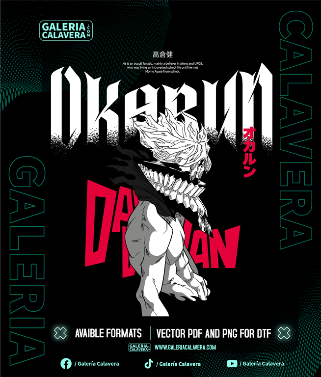 Vector Anime Okarun