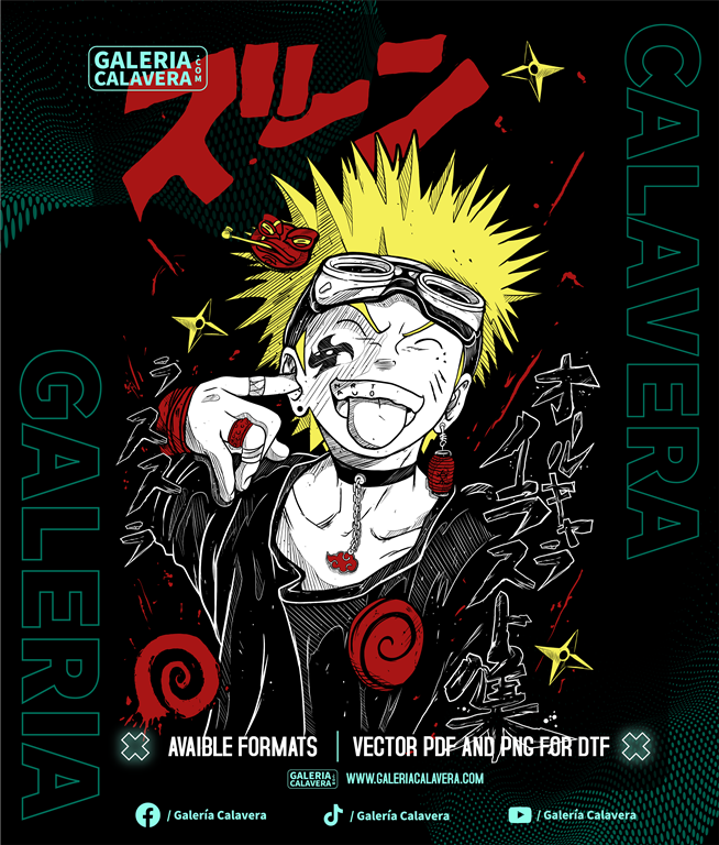 Naruto Anime PSD Design