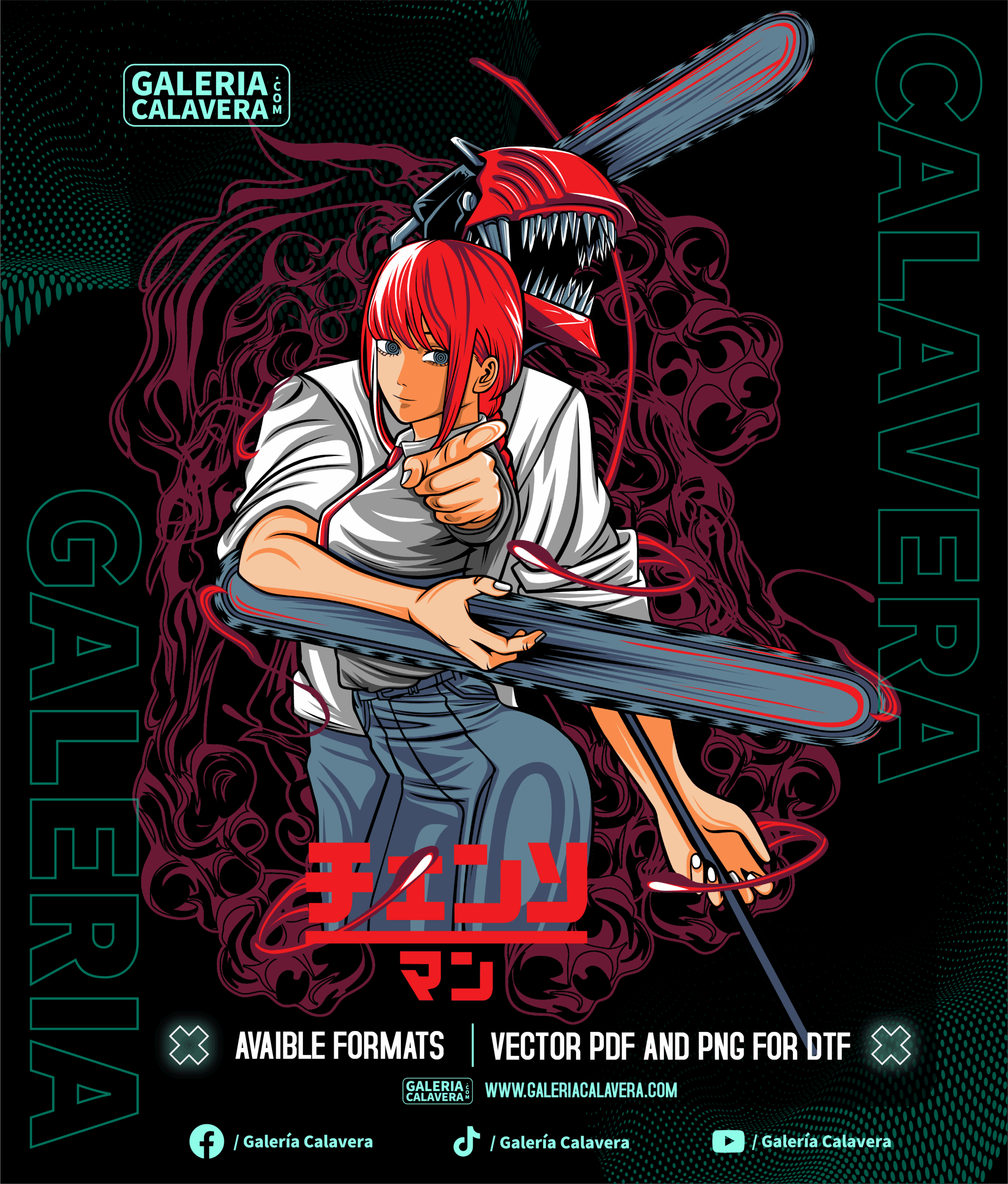 Chainsaw Man Vector