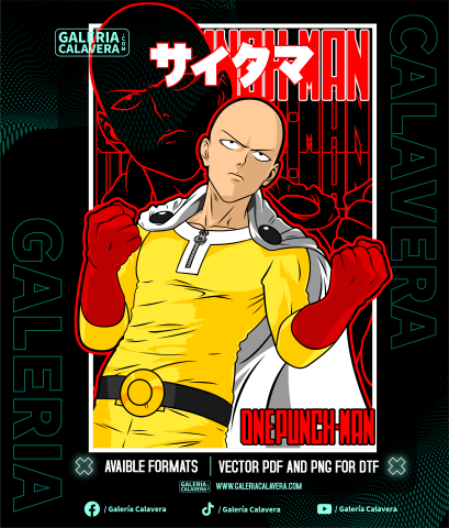 Saitama Design Vector