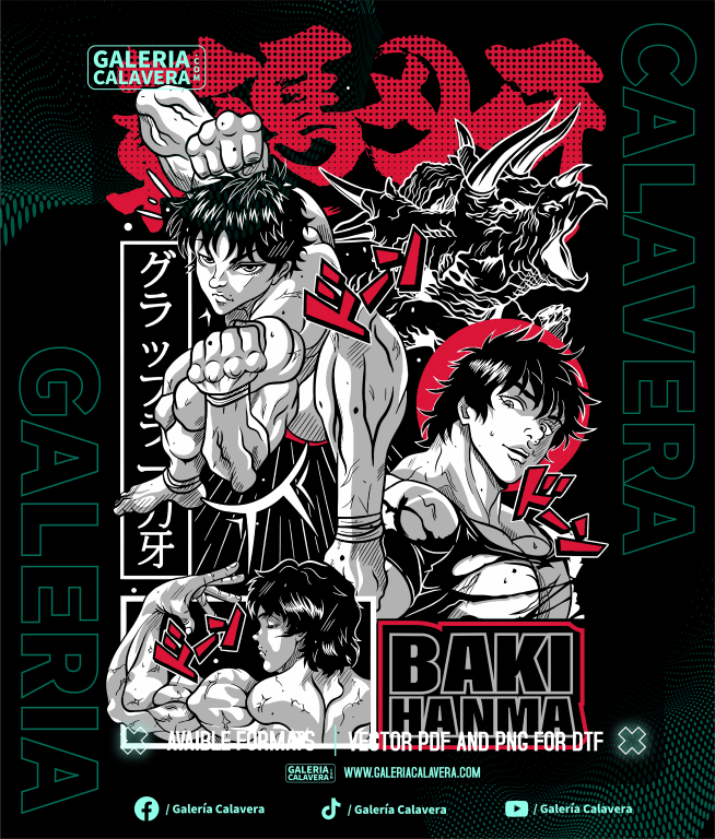 Baki Dtf Art