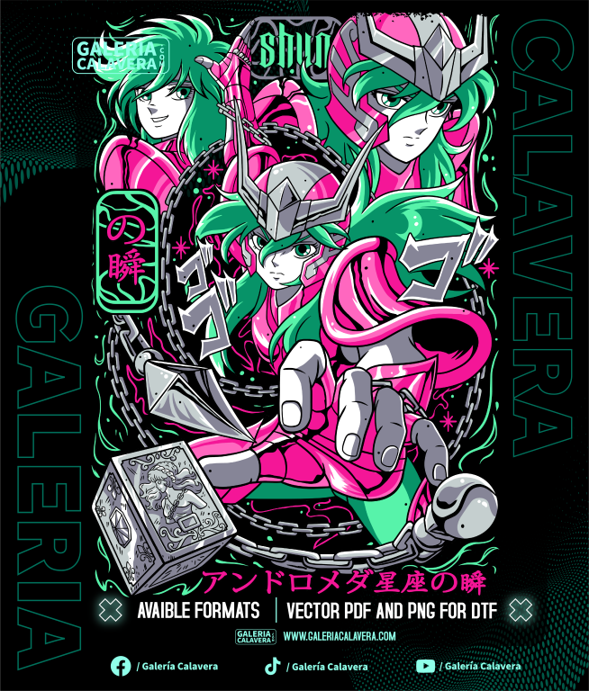 Shun Andromeda Front Back