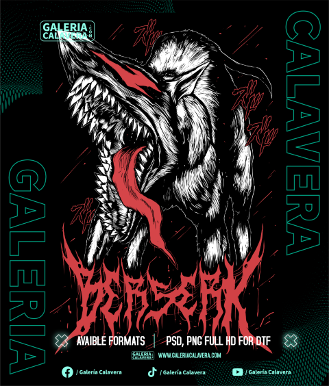 Berserk Dog DTF